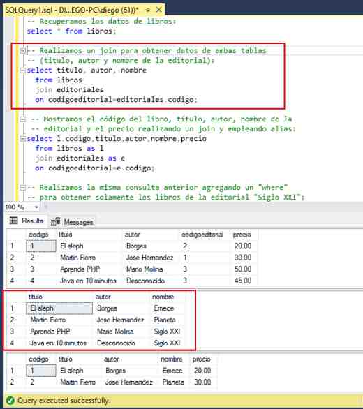 Como Hacer Un Inner Join En Sql Server Entre Dos O Mas Tablas Con Images Como Hacer Un Inner Join En Sql Server Entre Dos O Mas Tablas Con Images